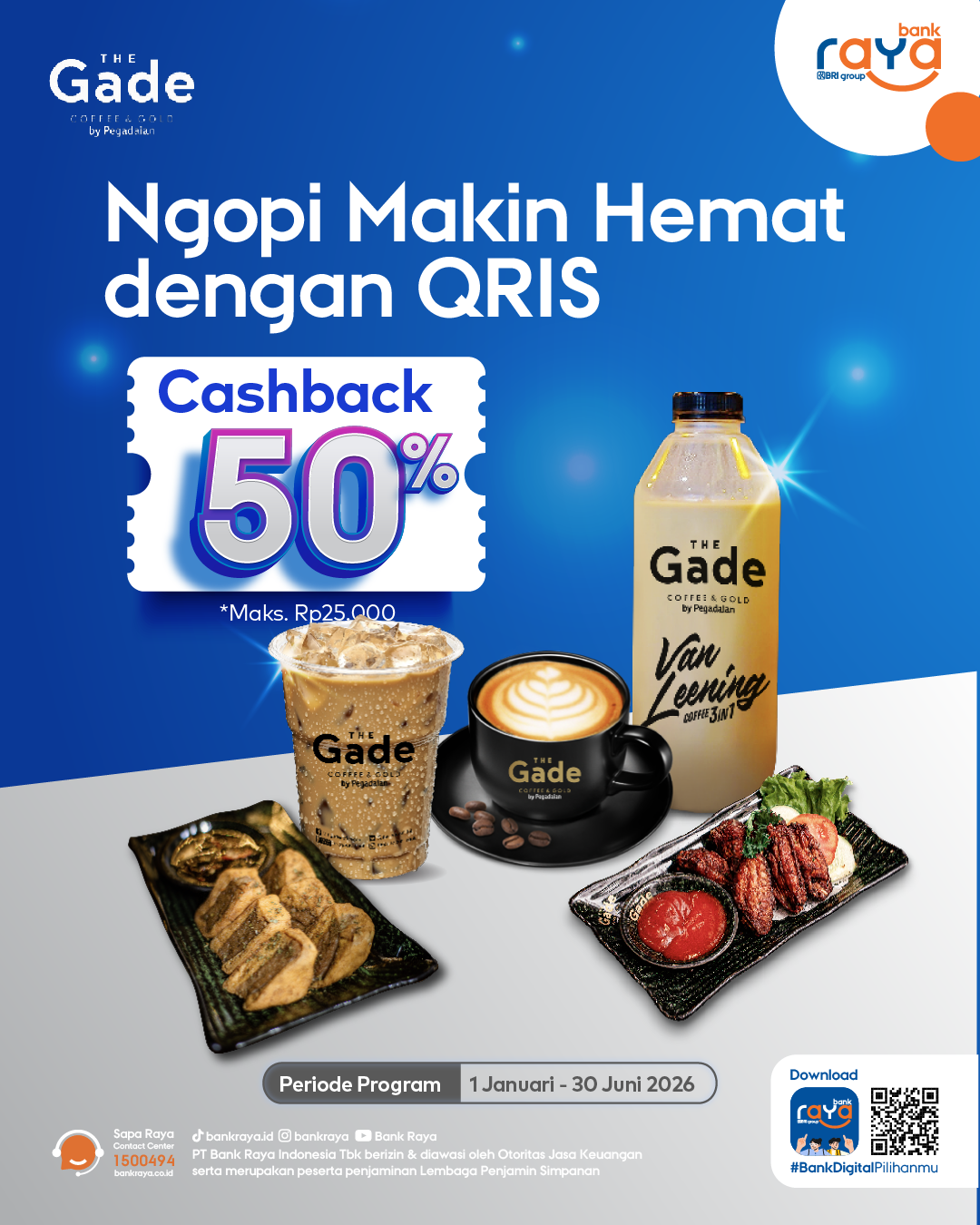 KOPDAR (Kopi dari Raya) X The Gade Coffee & Gold — Bank Raya
